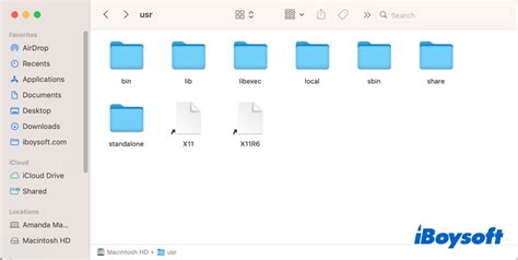 Guide Vers Le Dossier Usr Local Bin Sur Macos