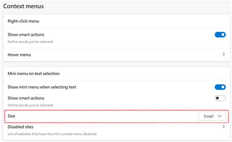 custom the mini menu on text selection microsoft community hub