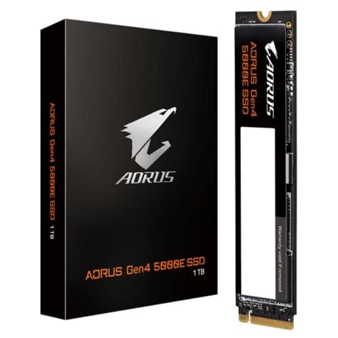 Ổ cứng SSD Gigabyte Aorus Gen4 5000E 1TB NVMe AG450E1TB G Công ty uy