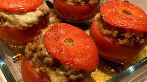 Haut Imagen Recette De Tomates Farcies Marmiton Fr Thptnganamst