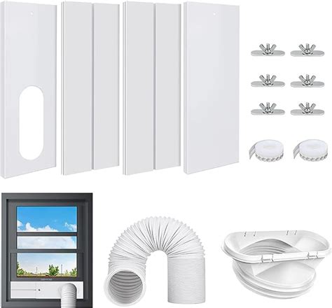 Kit Calfeutrage Climatiseur Mobile Porte Fenetre Kit de glissière
