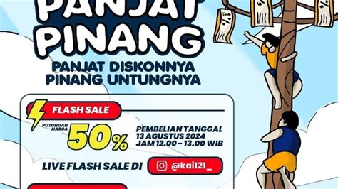 Cara Dapat Diskon Tiket Kereta Api Dalam Promo Kemerdekaan HUT RI Ke 74