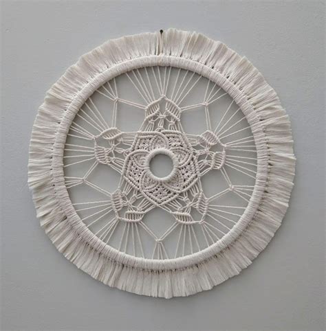 Atrapasueños Numbra Mandala Macramé