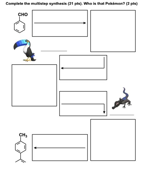 Solved Complete The Multistep Synthesis Complete The Multistep