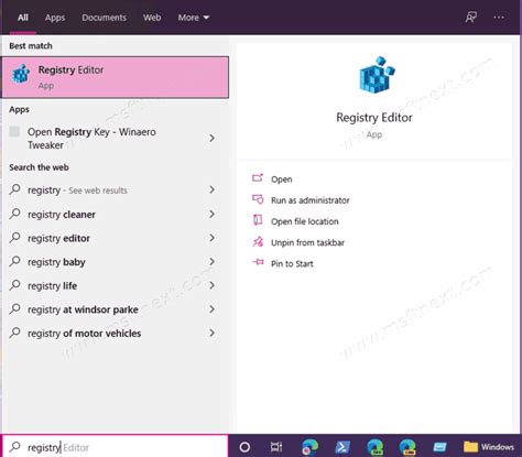 how to open registry editor in windows 10 and how to use regedit
