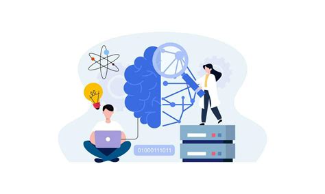 Artificial Intelligence Concept Vector Illustration Vector Art