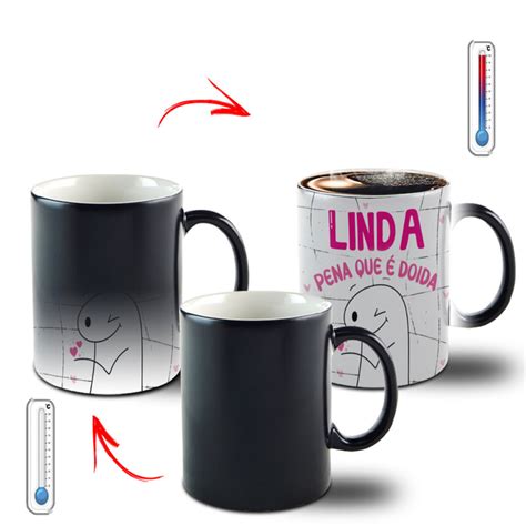Caneca Mágica De Amigas Linda Pena Que É Doida