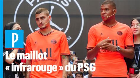 Mbapp Et Verratti Pr Sentent Le Nouveau Maillot Du Psg La Couleur