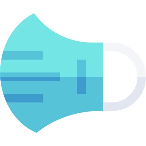 Mask Basic Straight Flat Icon
