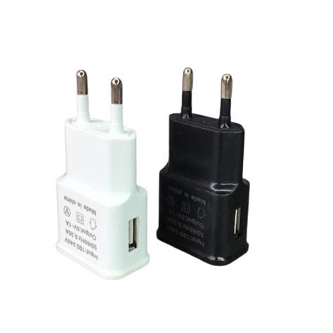 Carregador Tomada Plug Adaptador Fonte Usb 5v 1A Bivolt Cn Shopee Brasil
