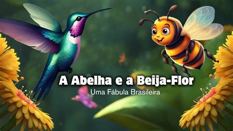 A ABELHA E A BEIJA FLOR FABULA BRASILEIRA CONTOS INFANTIS YouTube