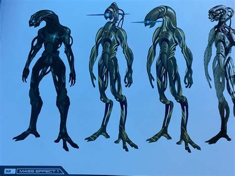 Even The Original Geth Concept Art Had Lens Flares Rmasseffect