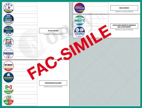 Elezioni Lombardia Come Si Vota Fac Simile E Legge Elettorale