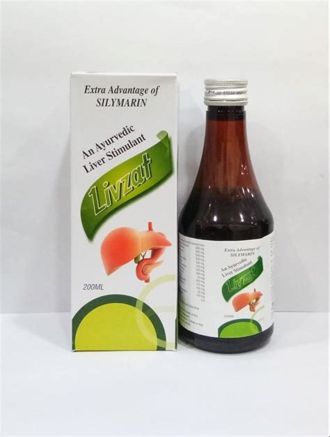 Livzat G Liver Alkaliser Enzyme Antacid Syrup Stelvedic Ml