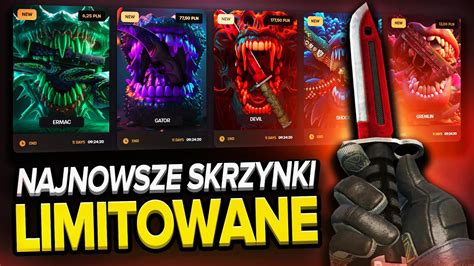 NAJNOWSZE SKRZYNKI LIMITOWANE NA KEY DROP YouTube