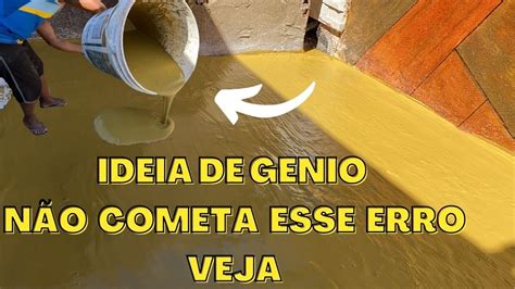 FAÇA VOCE MESMO PISO LIQUIDO PIGMENTADO AUTONIVELANTE RENOVE SEU