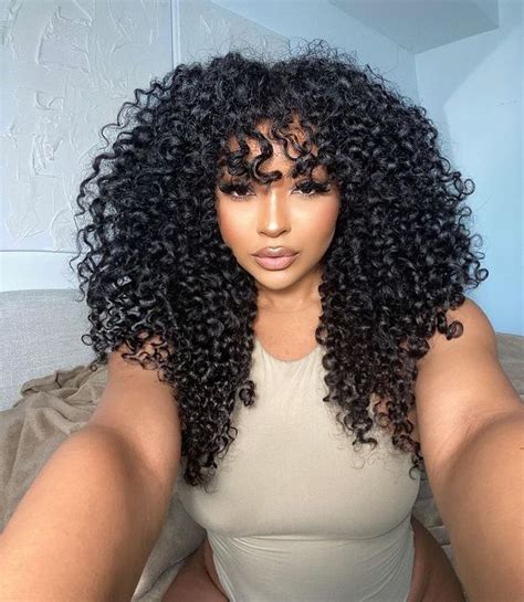 Natural Hair Extensions Clip In Hair Extensions Wild Curly Hair 3b