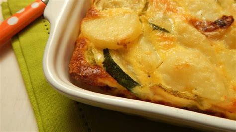 Omelette Pommes De Terre Et Courgettes Au Four Ricetta Frittata Al