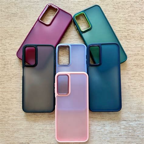 Capa Space Acrilica Fosca Detalhe Metalizado Para Motorola Edge 30 Neo