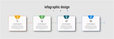 Premium Vector Business Infographics Template Timeline With 4 Steps
