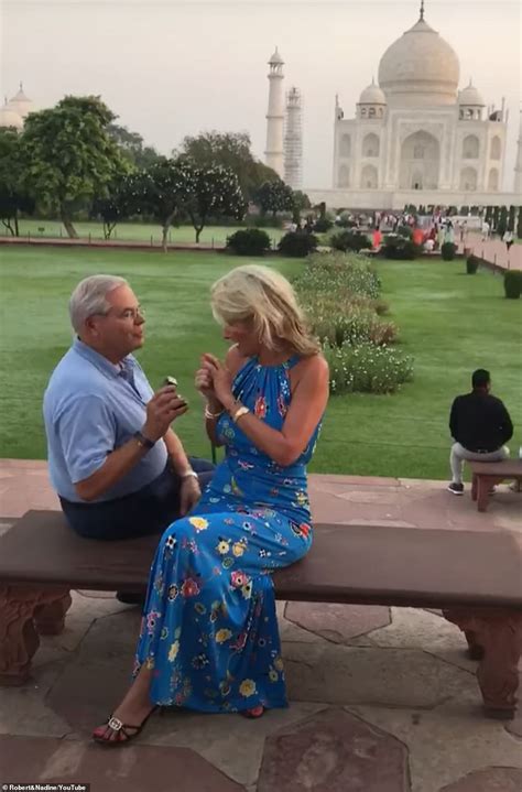 Inside Bob Menendez S Whirlwind Romance With Wife Nadine Daily Mail