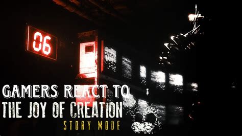 Gamers React To Their First Basement Jumpscare The Joy Of Creation