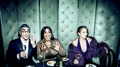 Eugene Levy Niecy Nash And More Emmy Nominees Celebrate In Style