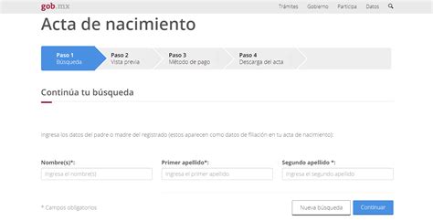 Acta de nacimiento en línea Te decimos cómo tramitarla
