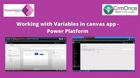 Session 16 Working With Variables In Canvas App Power Platform YouTube