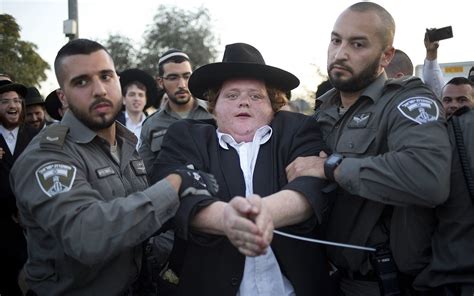 Police Arrest 120 Ultra Orthodox Protesters During Anti Draft Day Of