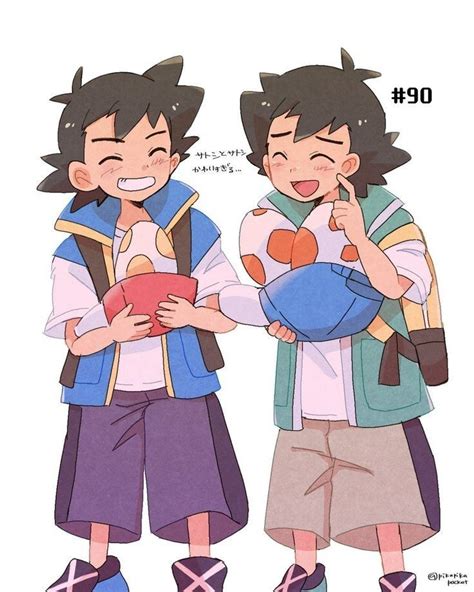 Ash Ketchum Fan Art Galar Ash And Alternate Ash Pokemon Manga