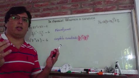 Tres Formas De Expresar Una Funci N Cuadr Tica Youtube