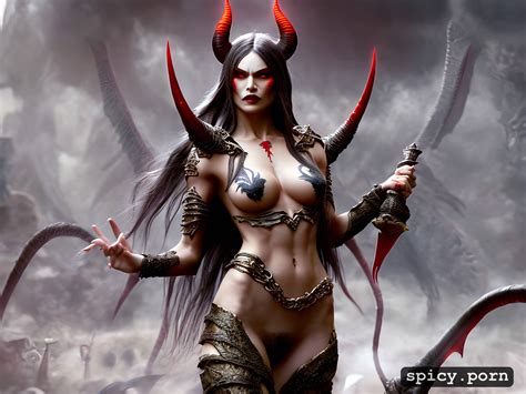 Image Of Lilith Gameplay Hell Female Demon Naked Fantasy Diablo