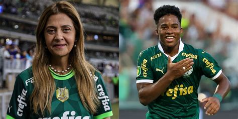 Substituto de Endrick Leila vai atrás de craque para o Palmeiras