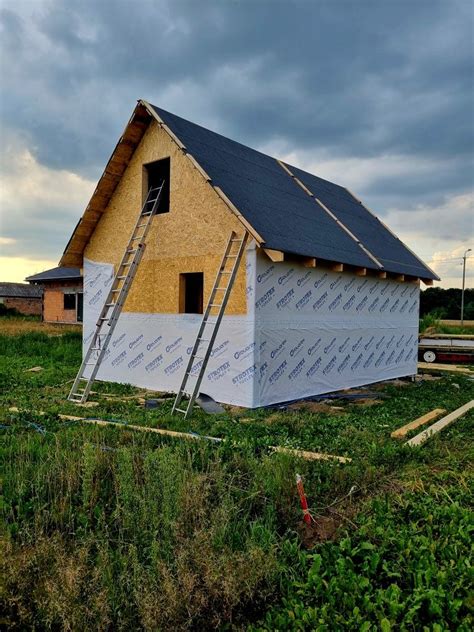 Dom Domek drewniany konstrukcja szkieletowa szkielet 35m2 70m2 Mońki