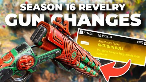 Apex Legends Weapons Patch Notes Season 16 Revelry Early Access YouTube