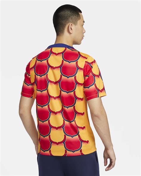 Fc Barcelona Academy Pro Se Men S Nike Dri Fit Soccer Pre Match Top