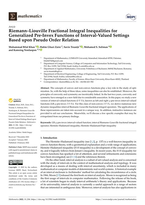 pdf riemann liouville fractional integral inequalities for generalized pre invex functions of