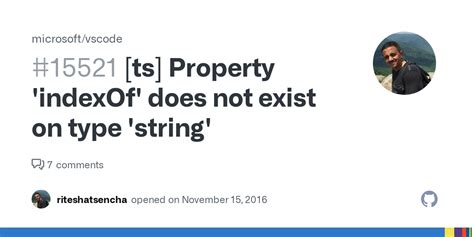 Ts Property Indexof Does Not Exist On Type String Issue