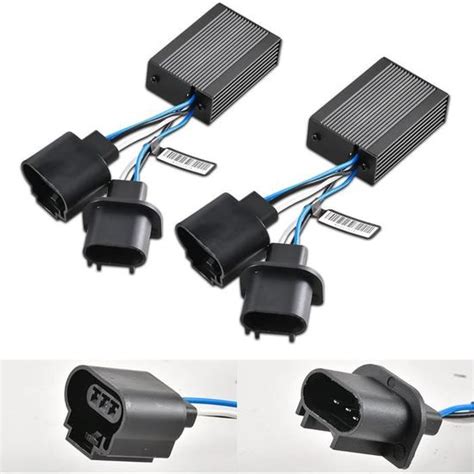 H13 Led Canbus Décodeur 9008 Résistance Canbus Harnais Anti
