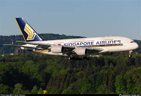 9V SKS Singapore Airlines Airbus A380 841 Photo By Samir Schwarz ID