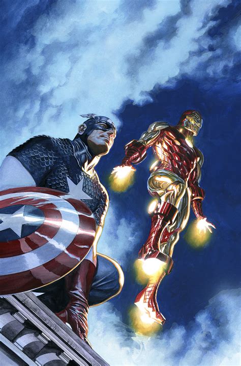 Alex Ross Unveils Striking Print Celebrating Marvel Icons Captain