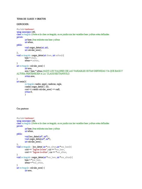 tema de clases y objetos descargar gratis pdf constructor programación orientada a objetos