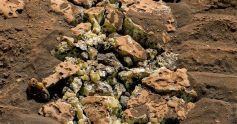 El Impresionante Tesoro De Cristales Hallado En Marte Por El Robot