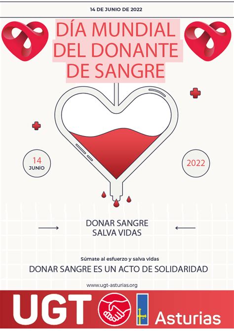 DONAR SANGRE ES UN ACTO DE SOLIDARIDAD UGT Asturias