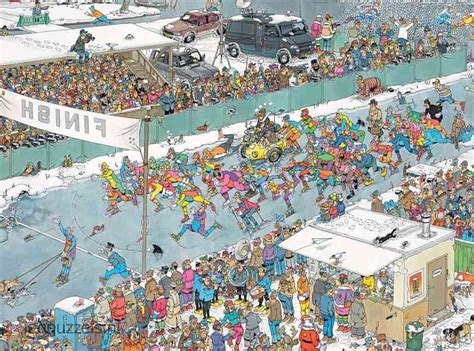 Jan Van Haasteren Elfstedentocht Puzzel 2000 Stukjes Bol