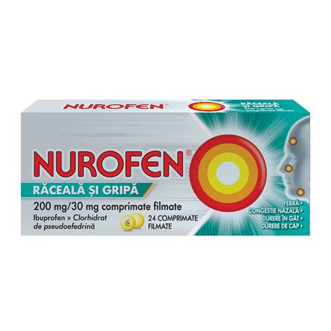 Nurofen R Ceal I Grip Mg Comprimate Filmate Farmacia Poli