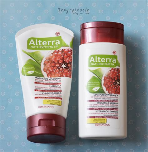 Trzypiksele Alterra Naturkosmetik Szampon Nawil Aj Cy Maska Do