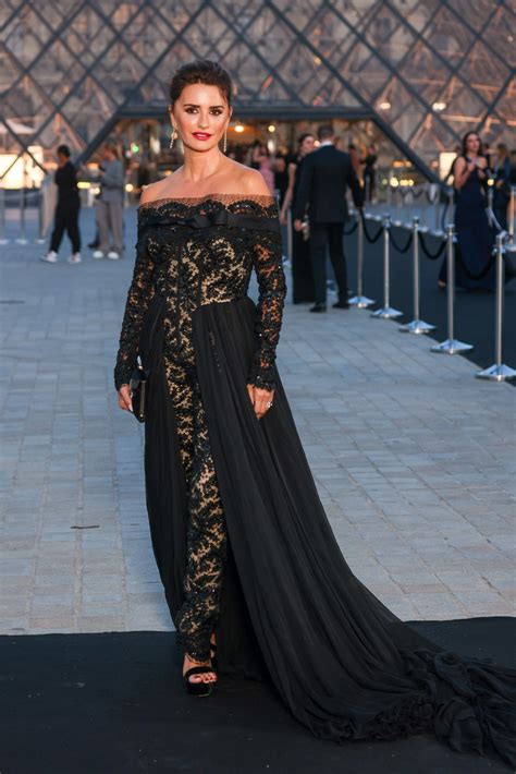 Penélope Cruz Puts a Playful Spin on the Naked Trend in a Sheer Lace