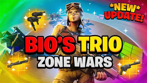 Bio S Trio Zone Wars By Bio Fortnite Creative Map